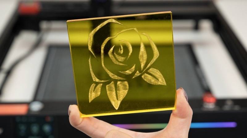 Laser Cutting And Engraver For Acrylic Acrylic Engraving Algolaser